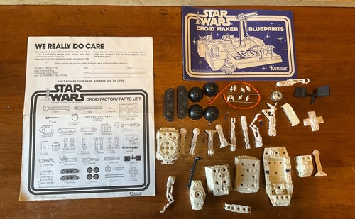 Star Wars Vintage Droid Factory parts and instructious origional 1979 ...