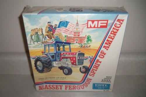 ERTL MASSEY FERGUSON 1155 Spirit Of America 1/25 Blueprint Model Kit ...