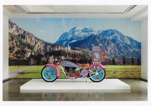 Postcard Grayson Perry "Kenilworth AM1" Custom Motorcycle 2010 NGS, UK ...