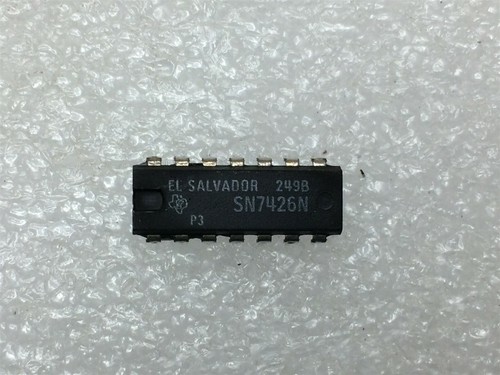 SN7426N TI 7426N IC Logic Circuit Quad 2-Input NAND TTL 14PIN PDIP 8 ...