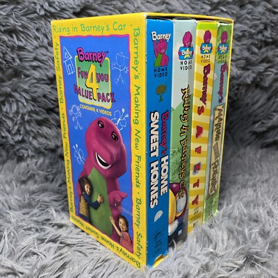 Las mejores ofertas en Cintas VHS de Barney | eBay