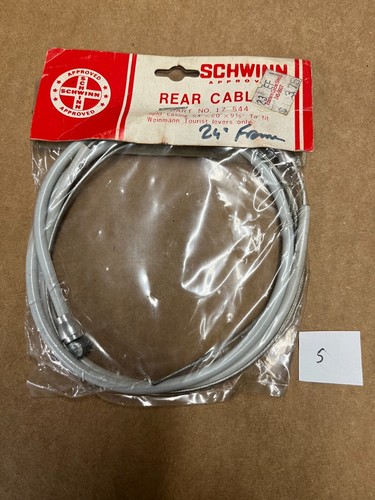 NOS Schwinn Gents Rear Weinmann Bicycle 26x20" Tourist Brake Cable 17 ...