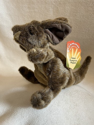 Folkmanis Small Kangaroo Hand Puppet, Brown; Tan | eBay