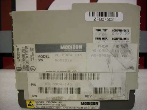 Modicon CPU PC-0984-145, PC0984145 | eBay