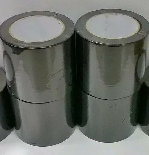 4 Rolls 75mm 18m Silage BLACK Tape Agricultural Bale Agri Bag Repair ...