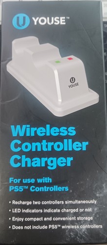 TIKTOK U Youse Wireless Controller Charger For Use With PS5 Controllers | eBay