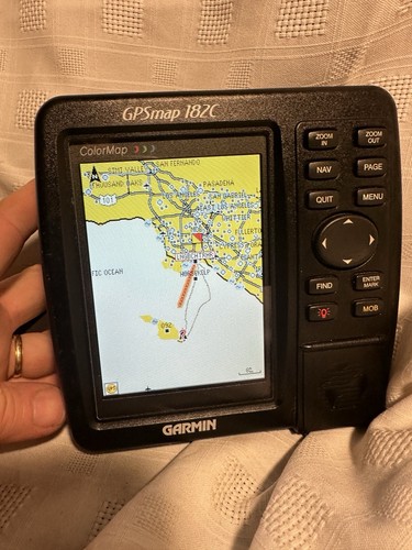 GARMIN GPSMAP 182C MARINE CHARTPLOTTER FISHFINDER GPS DISPLAY | eBay