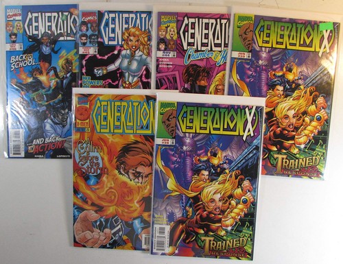 1997 Generation X Lot of 6 #23, 39 x2, 44, 45, 46 Marvel Comic Books | eBay