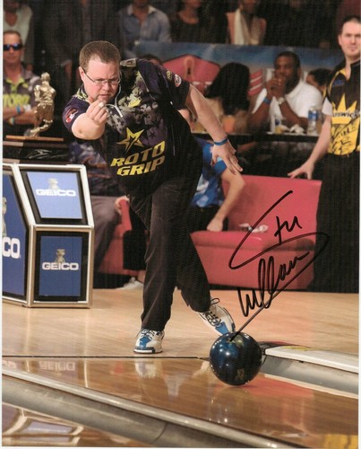 Stuart Williams PBA Bowler Bowling Signed Autographed Glossy 8 x 10 ...
