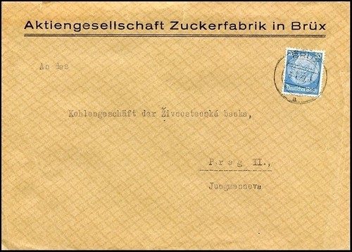 SU402. SUDETENLAND COVER FROM BRUX TO PRAHA 1939 | eBay