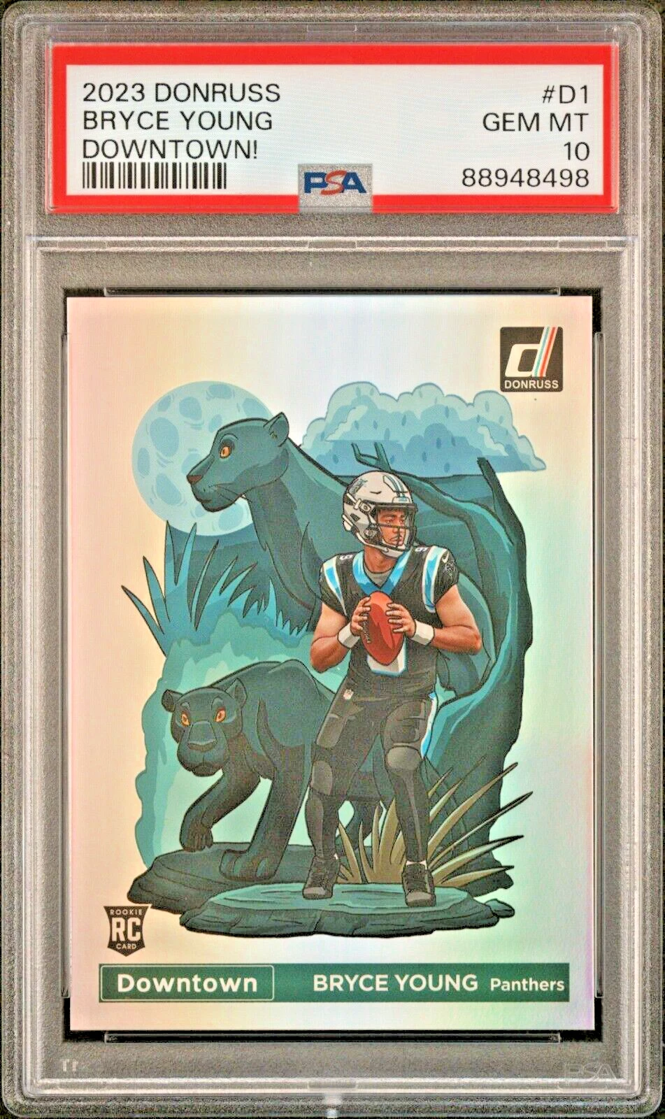 Bryce Young 2023 Donruss #D-1 Downtown /(SSP) Price Guide - Sports Card ...