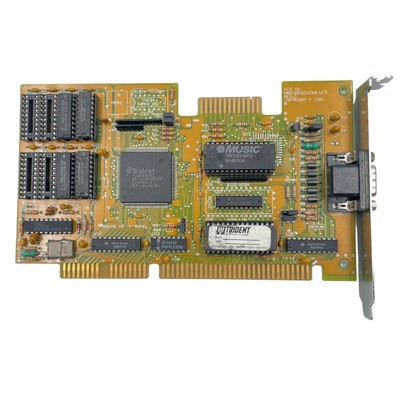 Computer Graphics and Video Cards Trident 8900 Chipset/GPU Model for ...