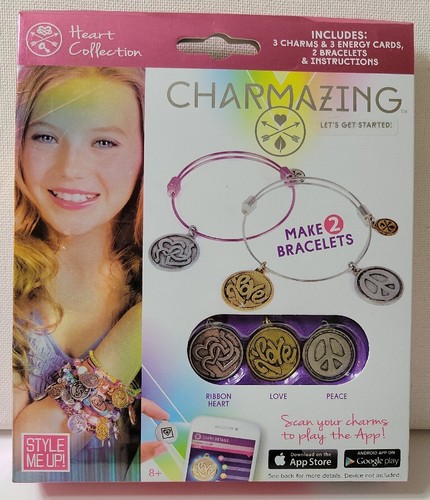 Charmazing Heart Collection Style Me Up - 3 Charms, Makes 2 Bracelets ...