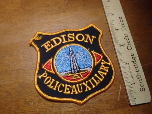 EDISON NEW JERSEY EARLY OBSOLETE VEST PATCH BX SP #1 | eBay