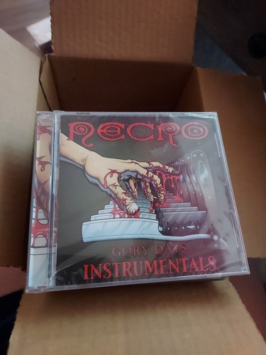 WHOLESALE LOT OF 12 OF THE SAME OF Gory Days [Instrumentals] by Necro ...