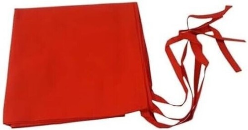 Red Color Embroidery Point Solid Plain Cotton 4 Tani String Patka ...