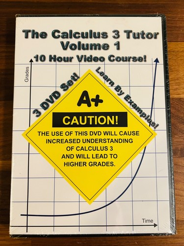 Jason Gibson: Calculus 3 Tutor, Vol. 1 - 10 Hour Course (DVD, 2008, 3 ...