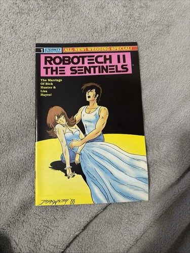 Robotech II: The Sentinels - Wedding Special #1 VF Combined Shipping | eBay