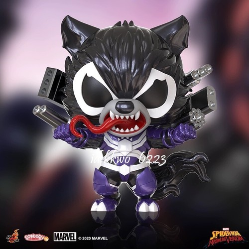 Marvel Spider-Man Maximum Venom Venomized Rocket Raccoon Figure 4 in ...