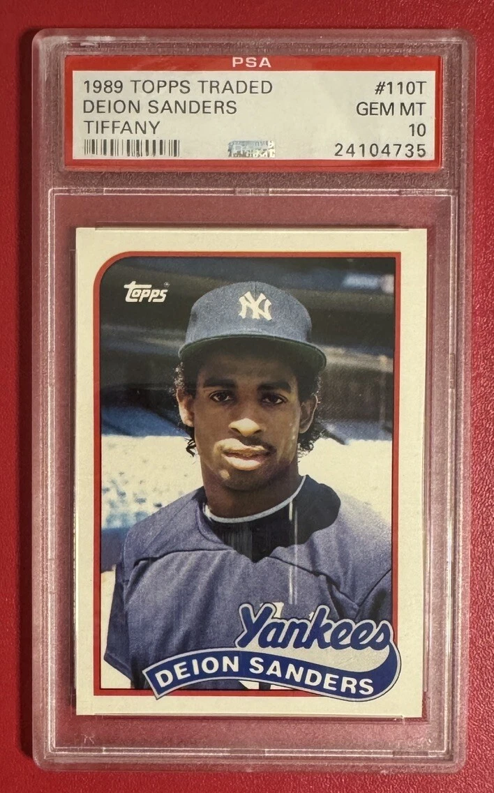 Deion Sanders 1989 Topps Traded #110T Base Price Guide - Sports Card ...