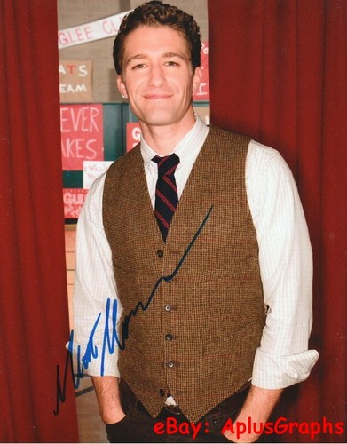 MATTHEW MORRISON.. Glee's Will Schuester - SIGNED | eBay