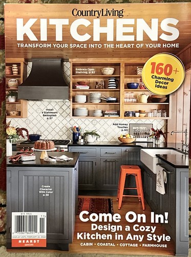 Country Living Kitchens Magazine Come On In Design a Cozy Kitchen in ...