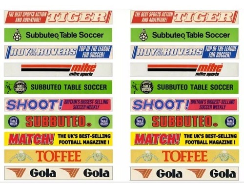 SUBBUTEO " NEW " 2nd DIFFERENT SET of 20 OLD ADVERTISING STICKERS for ...