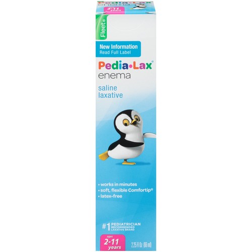 Fleet Pedia Lax Saline Enema for Children Quick Relief Gentle ...