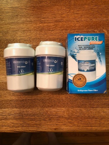 Model MWF water filters for GE, Kenmore refrigerators, Waterdrop & Ice ...