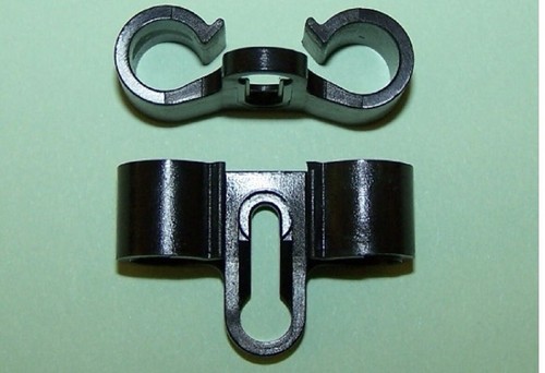 5 X FORD GRANADA PETROL PIPE CHASSIS CLIPS FUEL LINE TWIN 8mm 5/16" MK1 ...