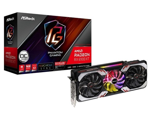 ASRock Radeon RX 6900 XT Phantom D OC 16GB GDDR6 Graphics Card | eBay