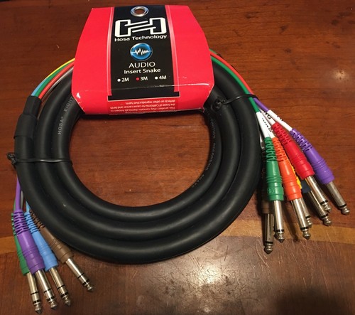 Hosa Cable Mono Patch 3.5mm Ts - 1/4 Ts- 1.5 Metros