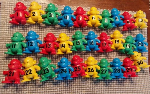 Lakeshore Learning Linking Number Monkeys 1-30 | eBay