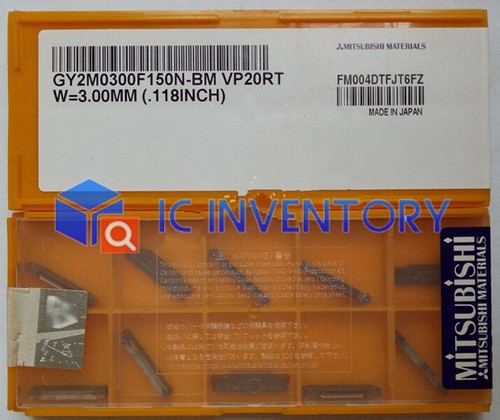 10PCS/Box New Mitsubishi CNC blade GY2M0300F150N-BM VP20RT | eBay