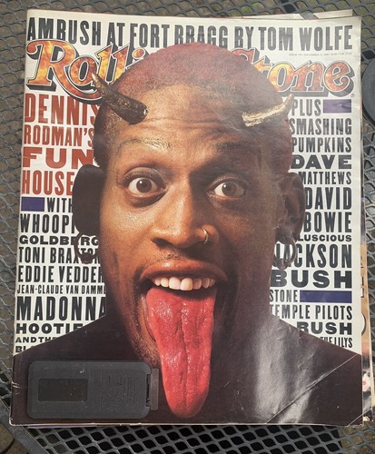Rolling Stone #749 (Dec 12, 1996) Dennis Rodman, Dave Matthews, Geddy ...