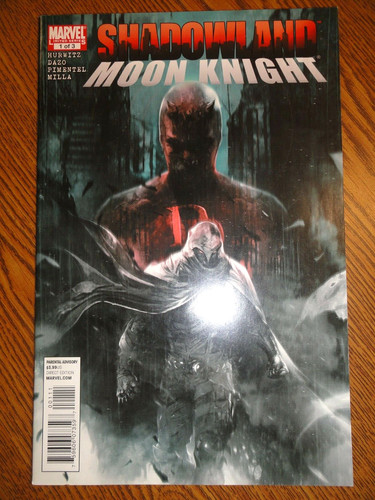 Shadowland: Moon Knight #1 Mattina Cover VF Daredevil 1st Print Marvel ...