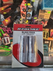 Red Line Bicycle Pegs for BMX Bike for sale | eBay