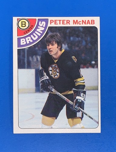 1978-79 Topps Peter McNab Hockey Card #212 Boston Bruins Set Break | eBay