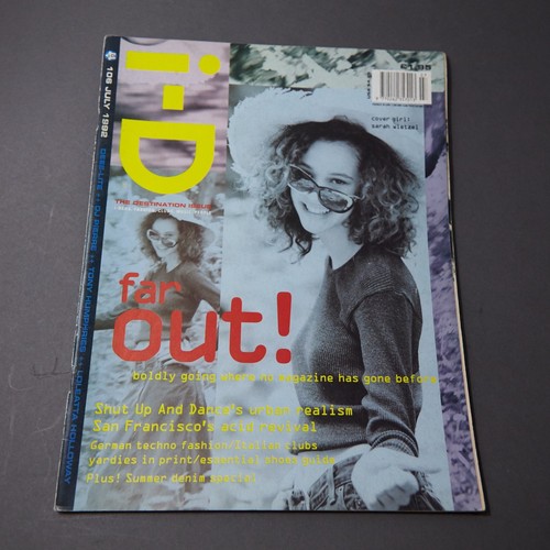 i-D Magazine - July 1992 - Issue 106 - The Destination Issue - Sarah ...