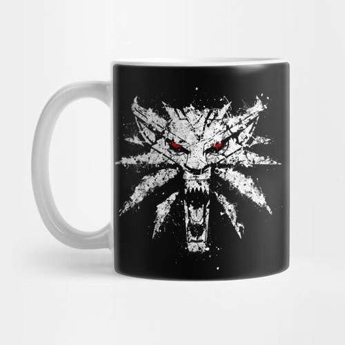 Witcher 3 - The White Wolf Coffee Ceramic Mug Bpa-Free - Made In Usa | eBay