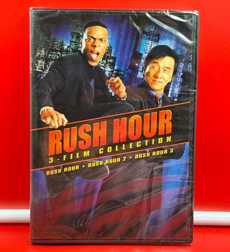 2007 Rush Hour Trilogy 3 Film Collection DVD Rush Hour 1, 2 & 3 NEW ...