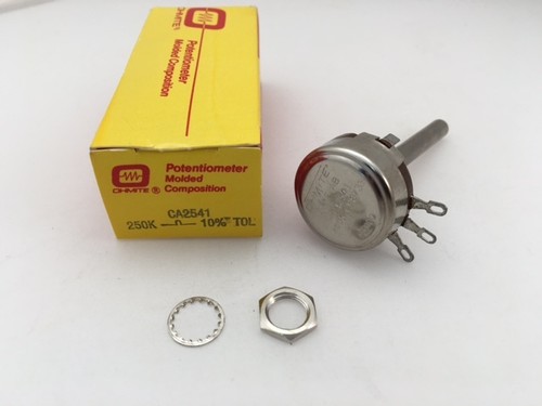 CA2541 Ohmite, 2 Watt 250K Ohm, Metal Rotary Potentiometer | eBay