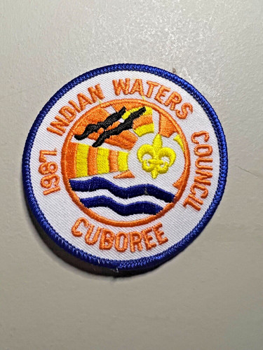 1987 Indian Waters Council Cuboree Patch | eBay