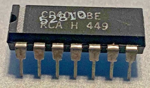 QTY 25 RCA CD4012BE CMOS DUAL 4-INPUT NAND GATE **NOS** (SHIPS FROM USA ...