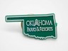 Oklahoma Parks & Resorts Vintage Lapel Pin - Sooner State Map Souvenir ...