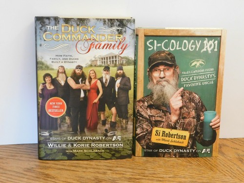 DUCK DYNASTY Si-Cology 101 & The Duck Commander Family Books Hardcover ...