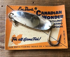 Les Davis Indiana Vintage Fishing Lures for sale | eBay