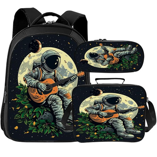Astronaut Space Backpack for Kids Girls Boys School Bag Cute Backpacks ...