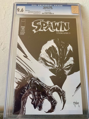 Spawn #189 - CGC SS 9.6 McFarlane - McFarlane Sketch Variant - Ultra ...