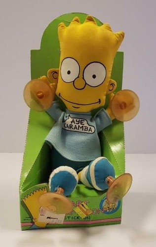The Simpsons - Bart Simpson Stick - On #9 | eBay